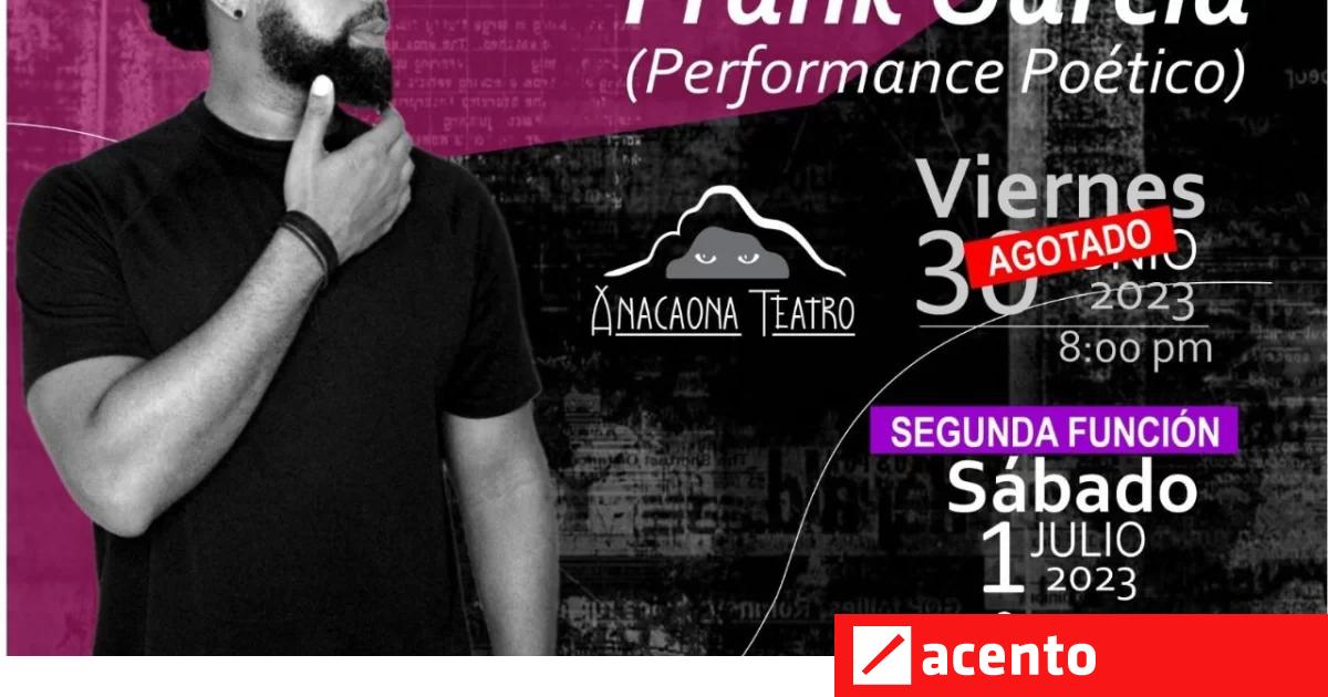 Nuevo recital de Frank García en Anacaona Teatro | Acento