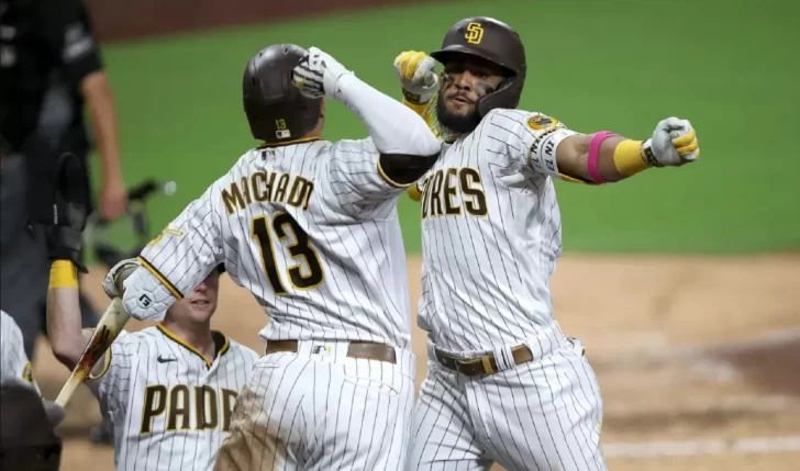 Gary Sánchez, Manny Machado y Fernando Tatis Jr. montaron fiesta de ...