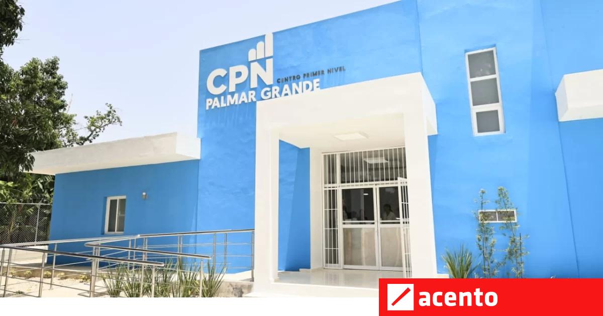 El SNS entrega remozado CPN Palmar Grande en Puerto Plata | Acento
