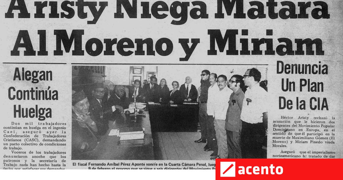 Muertes de El Moreno y Miriam Pinedo (5): Héctor Aristy se defiende de ...