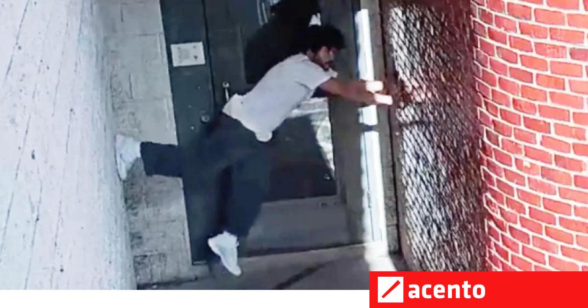 Las asombrosas imágenes que muestran cómo un peligroso asesino escapó ...