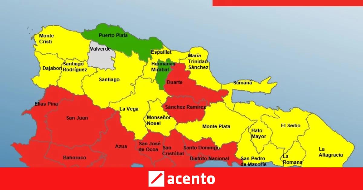 El COE indica 31 provincias en alerta | Acento