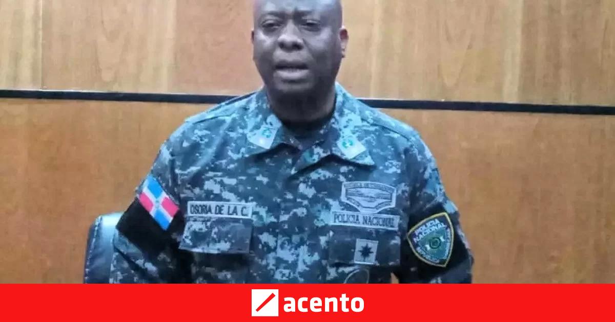 El general Francisco Osoria De La Cruz, nuevo director de la DIGESETT ...