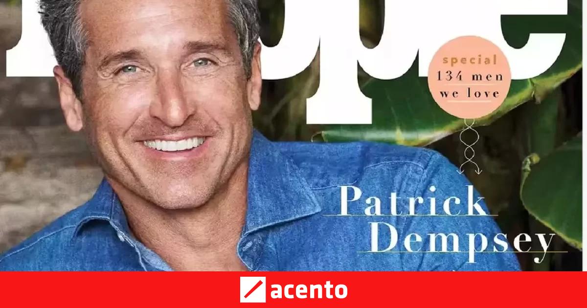 El actor Patrick Dempsey, de 'Grey’s Anatomy', el hombre más sexy de ...