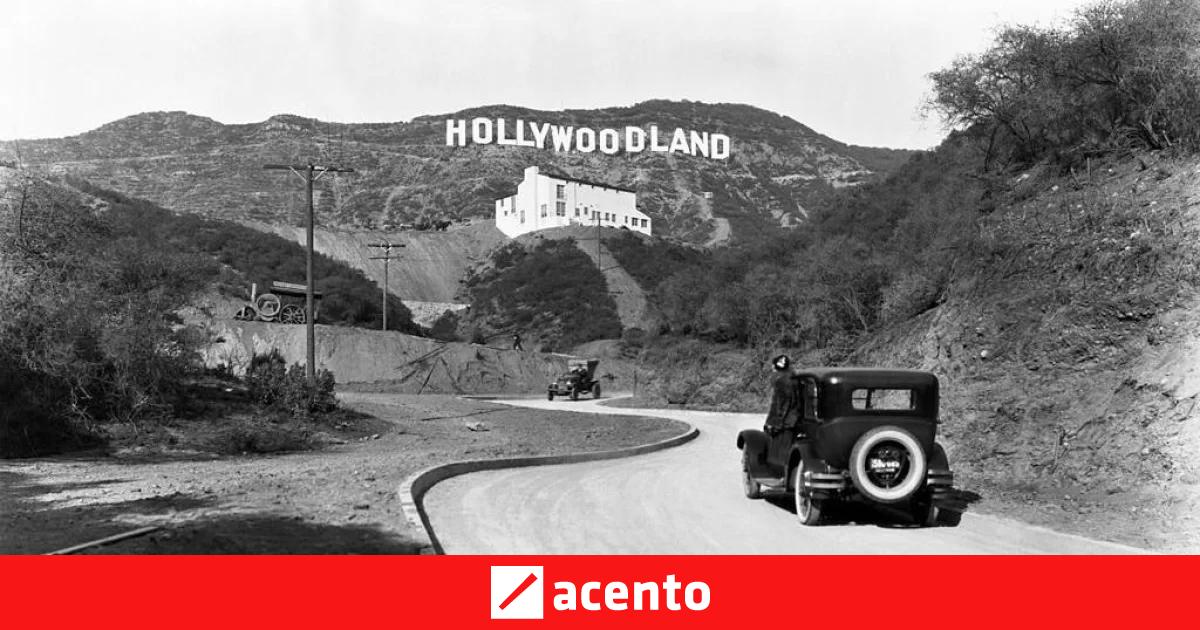 El sorprendente origen del letrero de Hollywood que cumple 100 años (y ...
