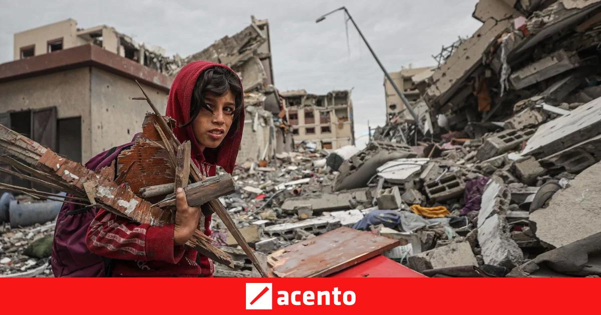 Las imágenes satelitales que muestran la magnitud de la destrucción causada en Gaza por los ...