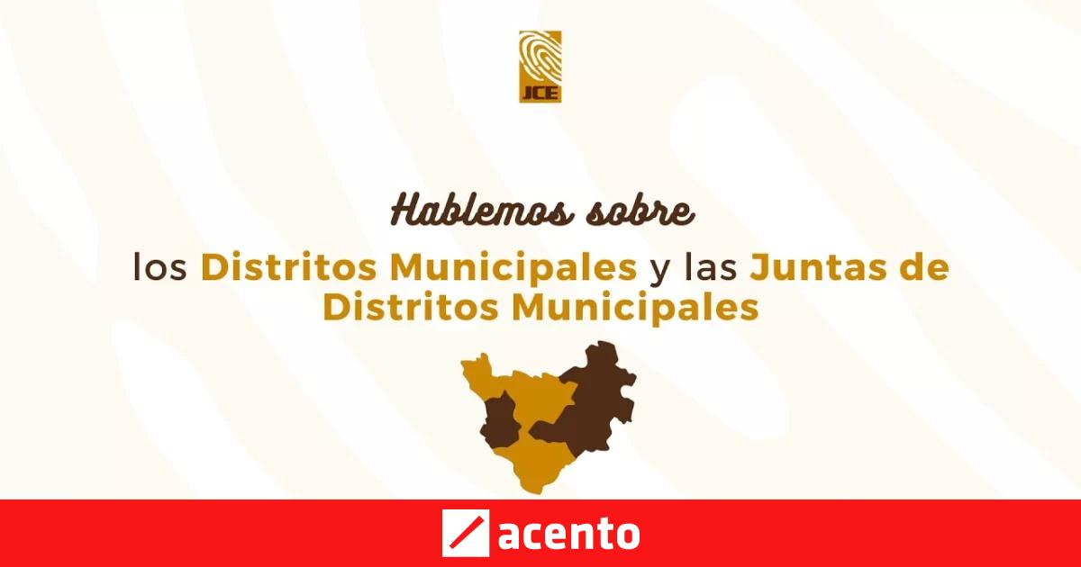 Elecciones municipales 2024: ¿Cuál es la diferencia entre Distritos ...