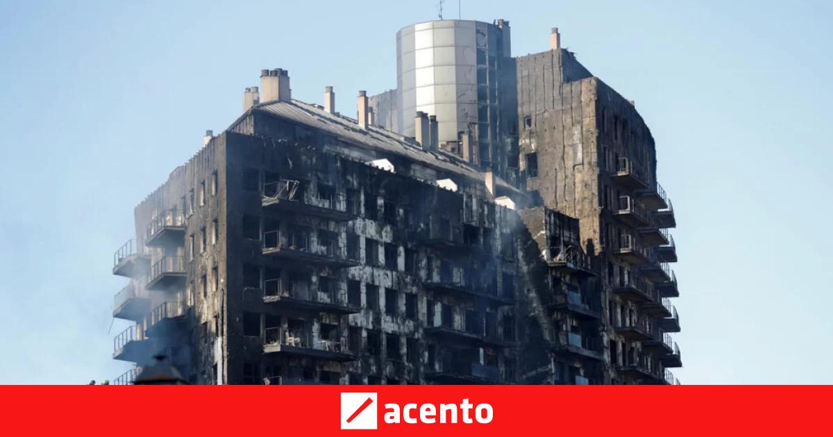Valencia llora a los muertos en el brutal incendio de un edificio de ...