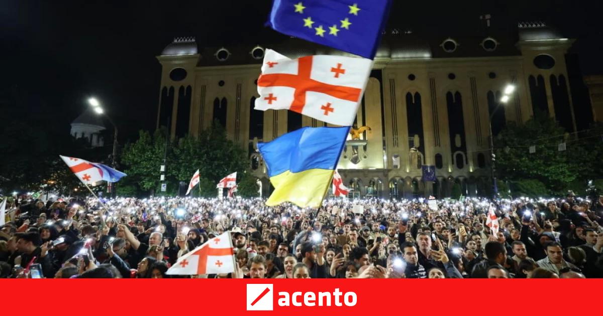 Los jóvenes protagonizan protestas en Georgia contra la polémica “ley ...