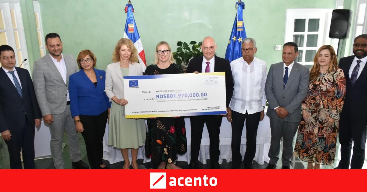 Unión Europea dona RD$ 800 millones para apoyo presupuestario nacional ...