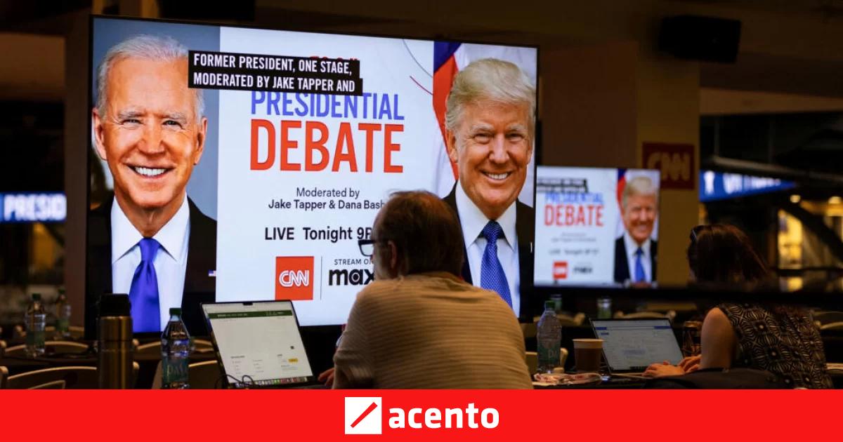 La edad y los líos judiciales, entre los temas esperados del primer debate entre Trump y Biden ...