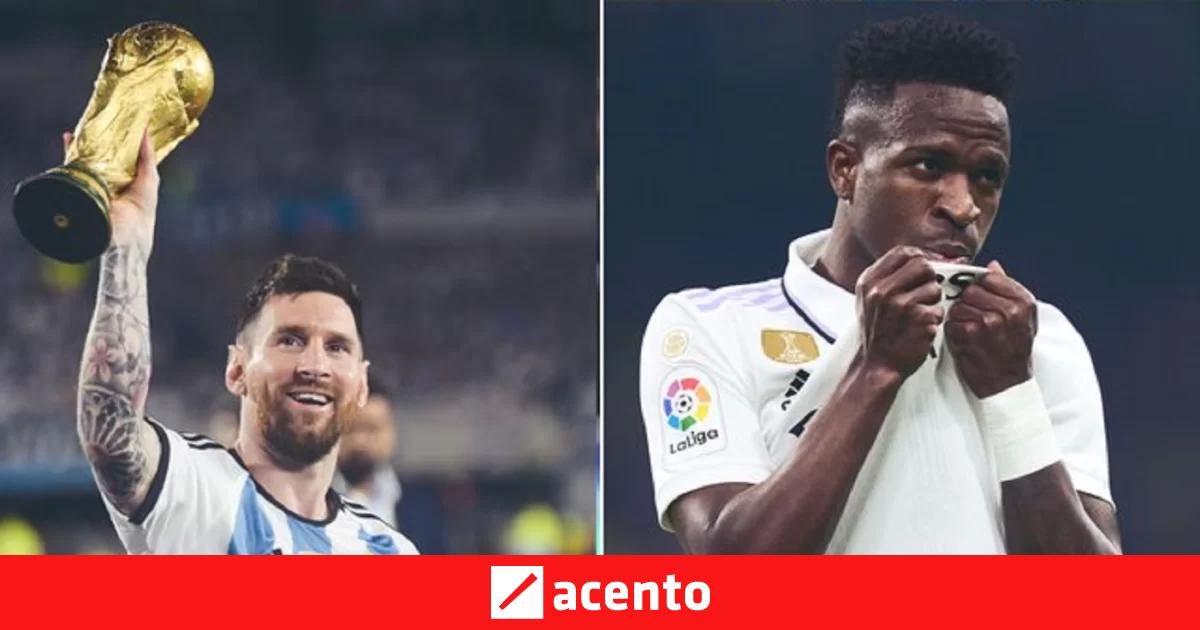 Vinícius contra Messi, lucha por el Balón de Oro también se juega en la ...