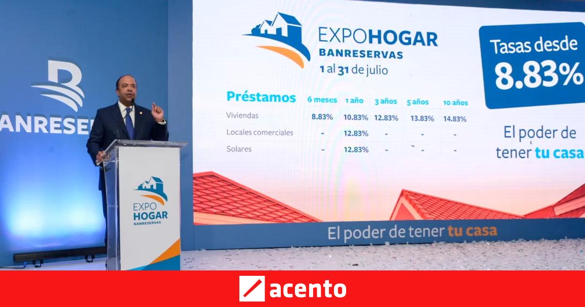 Banreservas inaugura Expohogar 2024 con tasas desde 8.83 % | Acento