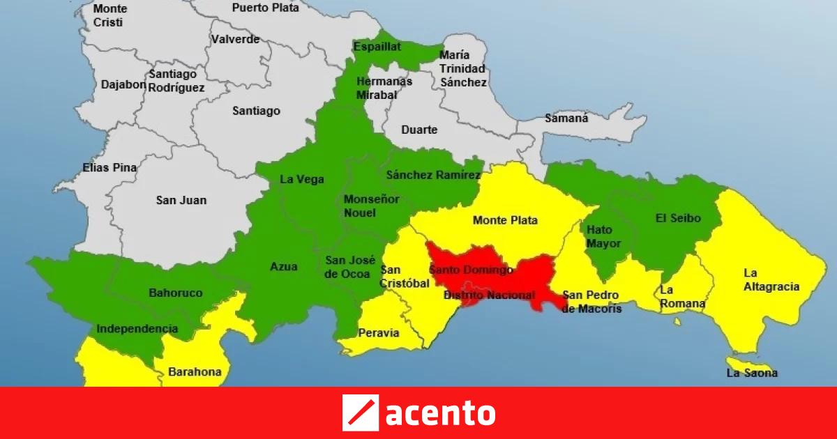 Santo Domingo y el Distrito Nacional en alerta roja | Acento