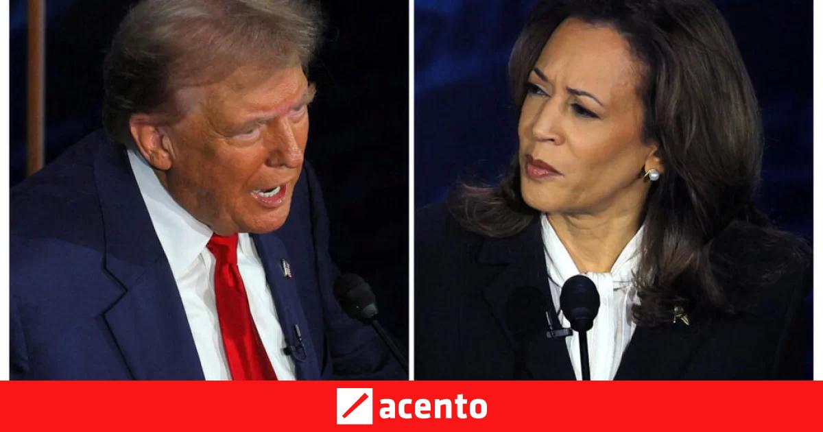 Harris gana a Trump entre los votantes latinos de los siete estados ...