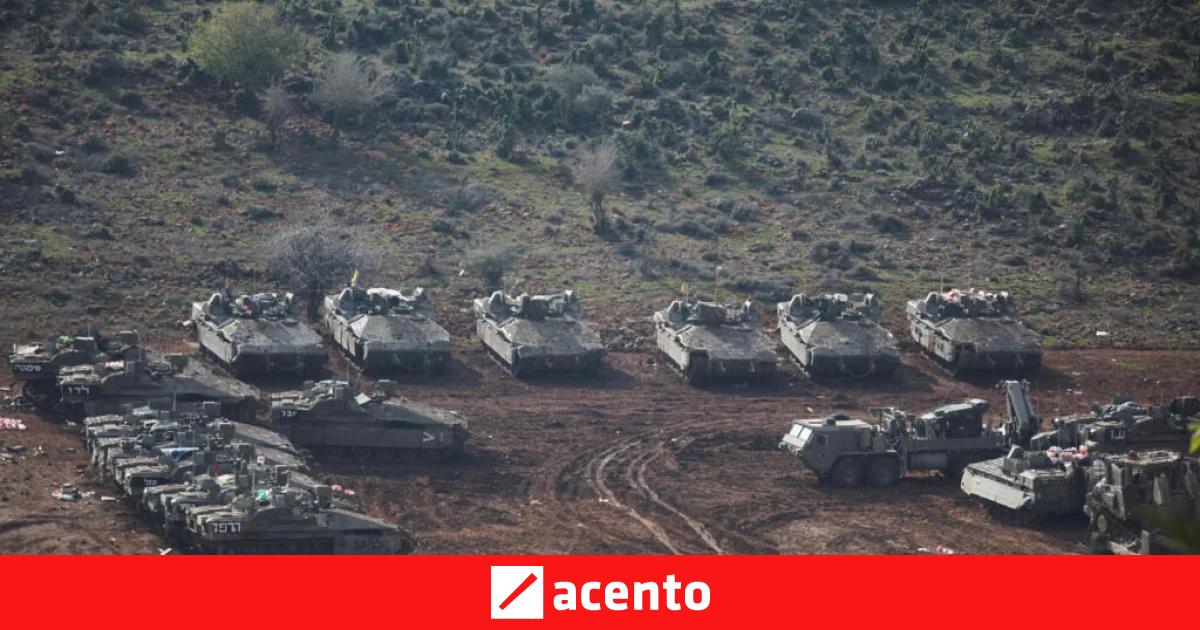 Tanques israelíes entran a aldea del sur de Líbano, en medio del ...