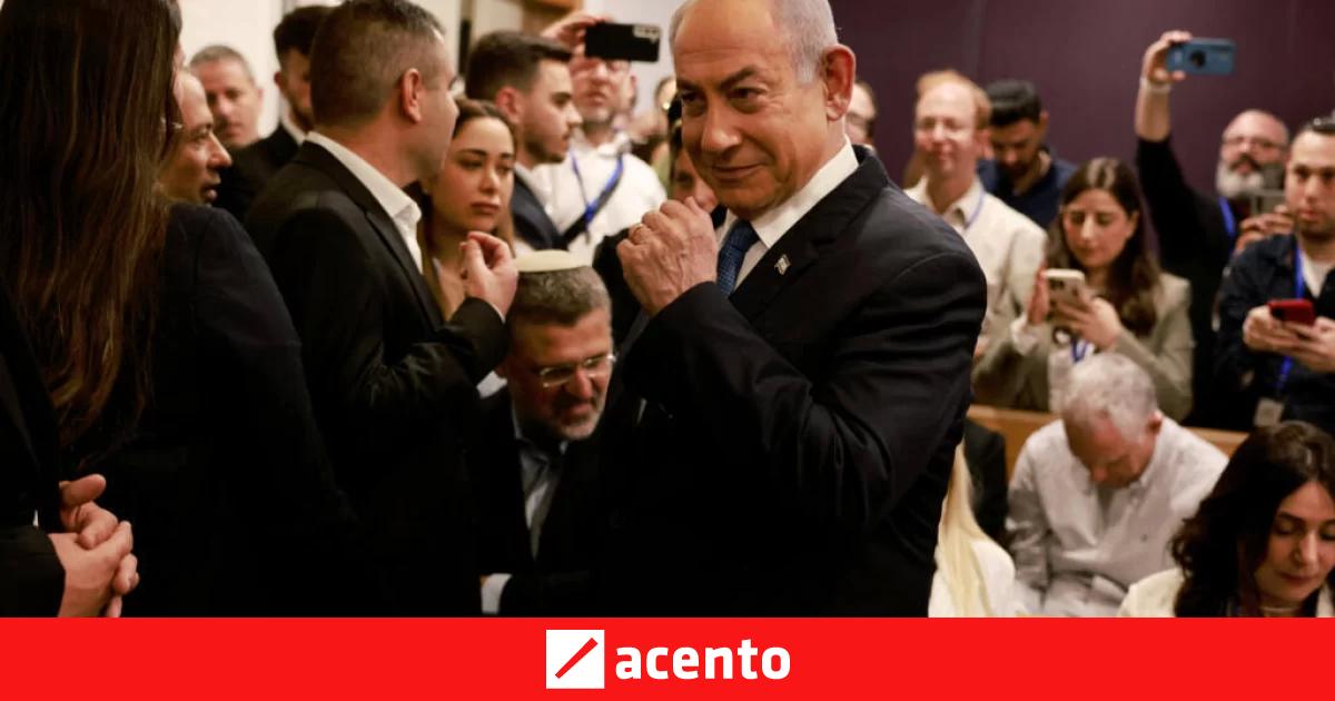 Netanyahu sube al estrado en un inédito juicio por corrupción | Acento
