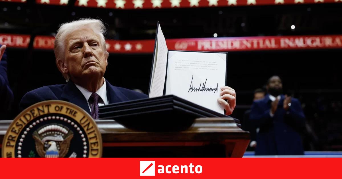 Segundo día de Trump tras una avalancha de decretos presidenciales | Acento