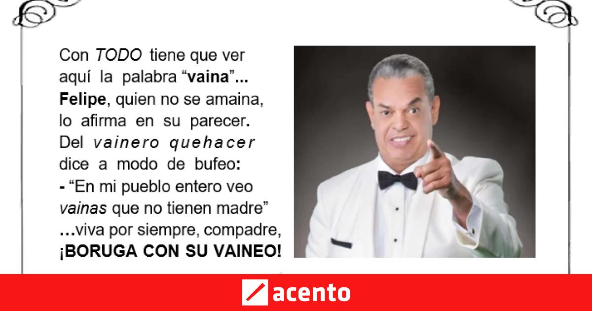 Disfrutemos de “las vainas” de Boruga | Acento