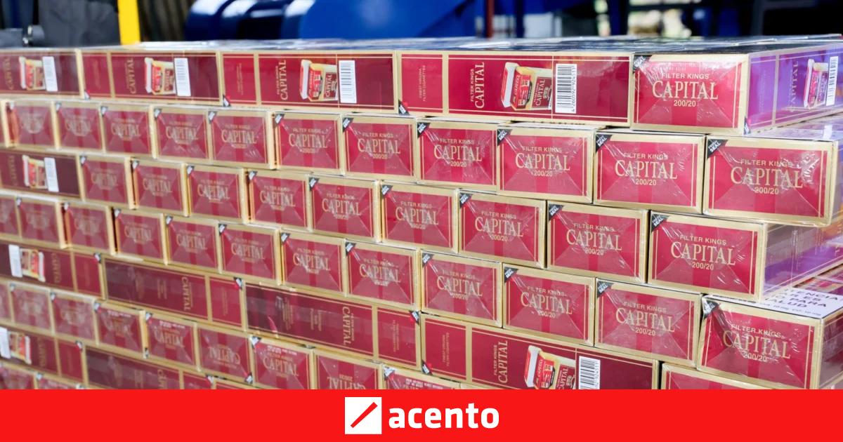 Aduanas destruye 19 millones de cigarrillos incautados en frontera, puertos y aeropuertos | Acento
