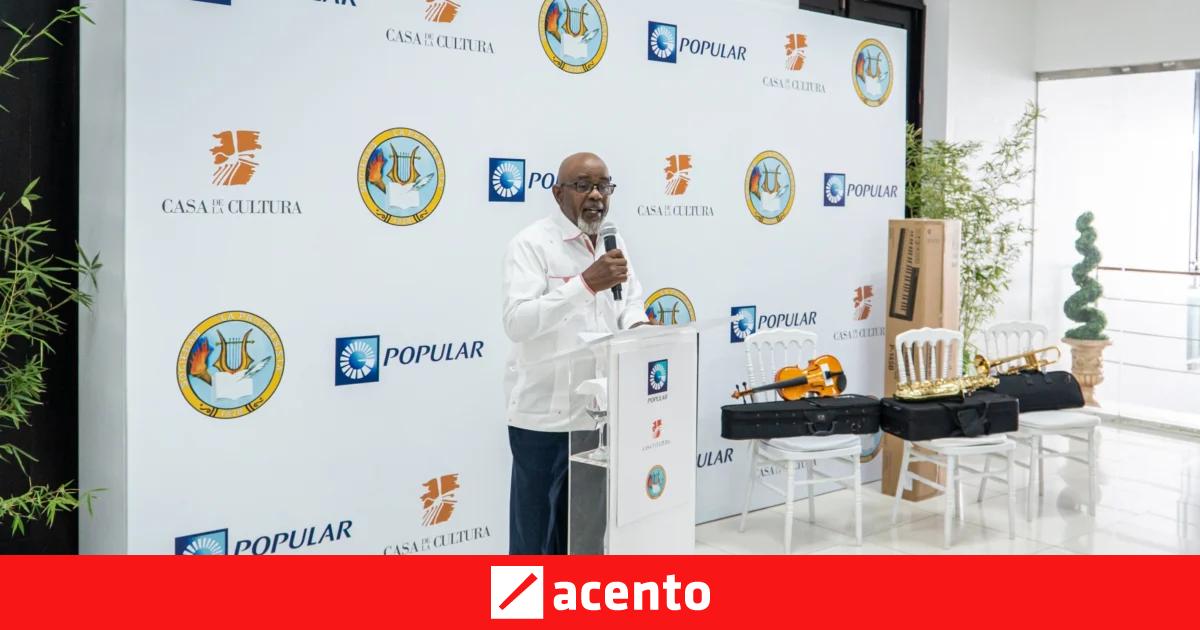 Banco Popular dona 130 instrumentos musicales para jóvenes de La Vega ...