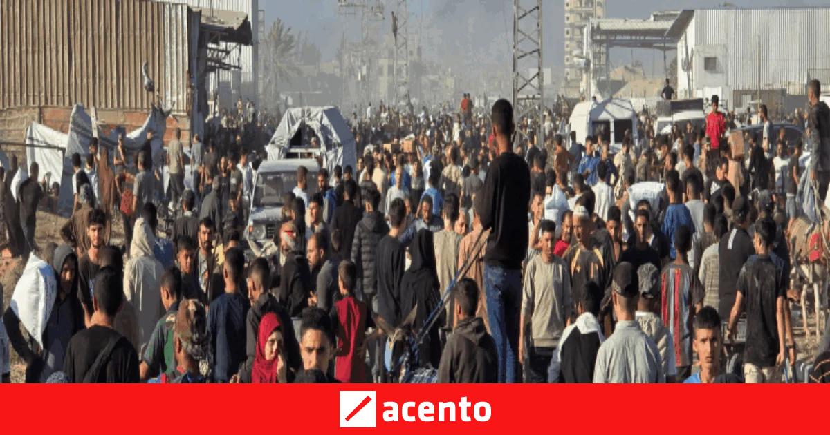 Un ataque del ejército de Israel cerca de un centro de ayuda humanitaria en Gaza dejó al menos ...