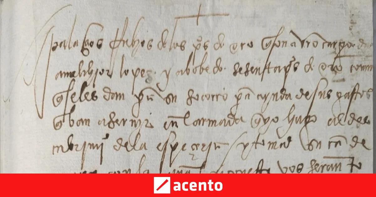 El documento de 500 años de antigüedad firmado por Hernán Cortés que el ...