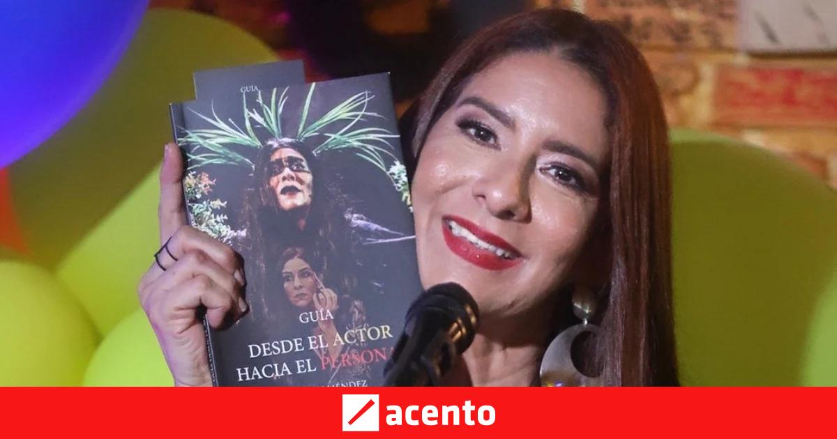 Pachy Méndez presenta su primer libro, 'Desde el actor hacía el ...