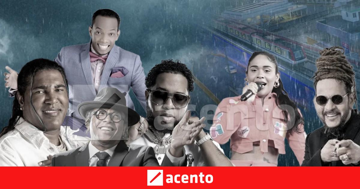 ¡Se aguó la fiesta! Lluvias obligan a suspender celebración artística ...