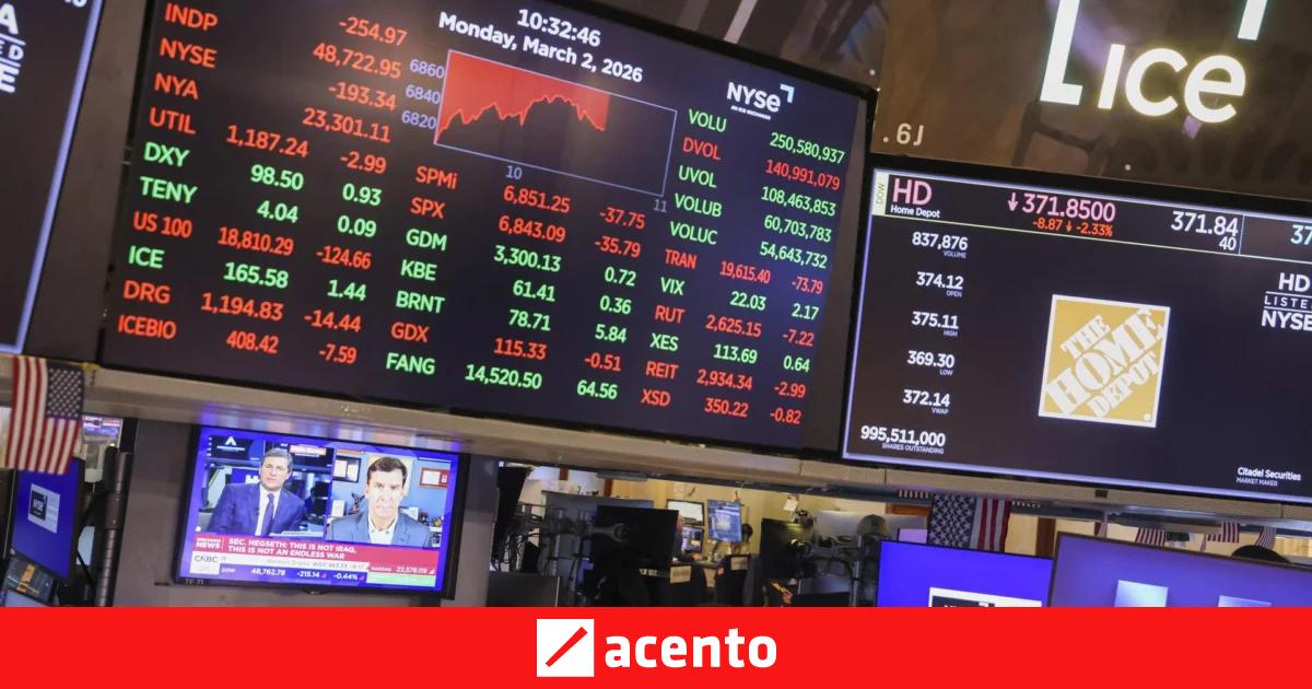 Wall Street cierra en rojo una semana de pérdidas marcada por la guerra ...