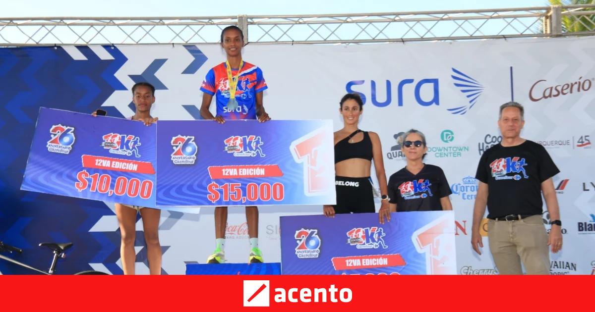 Rodríguez y Rodríguez dominan la duodécima Carrera Carrefour 10K con ...