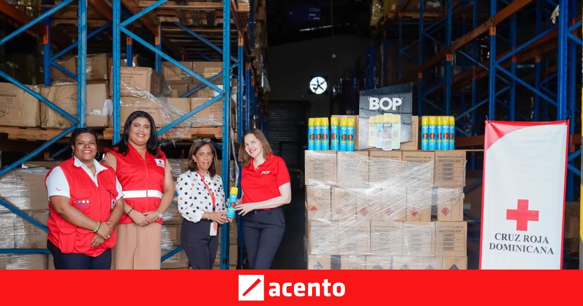McBride dona insecticidas BOP a la Cruz Roja Dominicana para apoyar ...