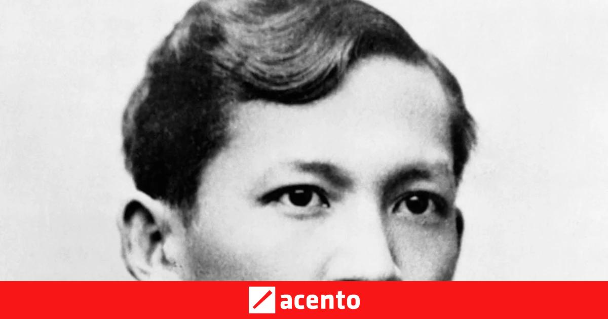 José Rizal y Alonzo (1861-1896), héroe nacional filipino | Acento